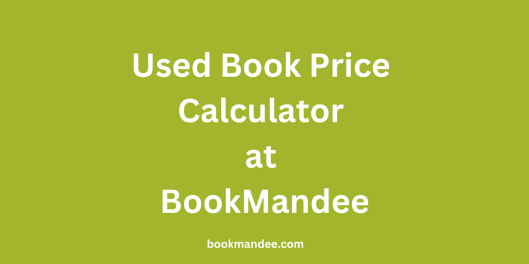 Used Book Price Calculator: Estimate Old Book Value Instantly - BookMandee
